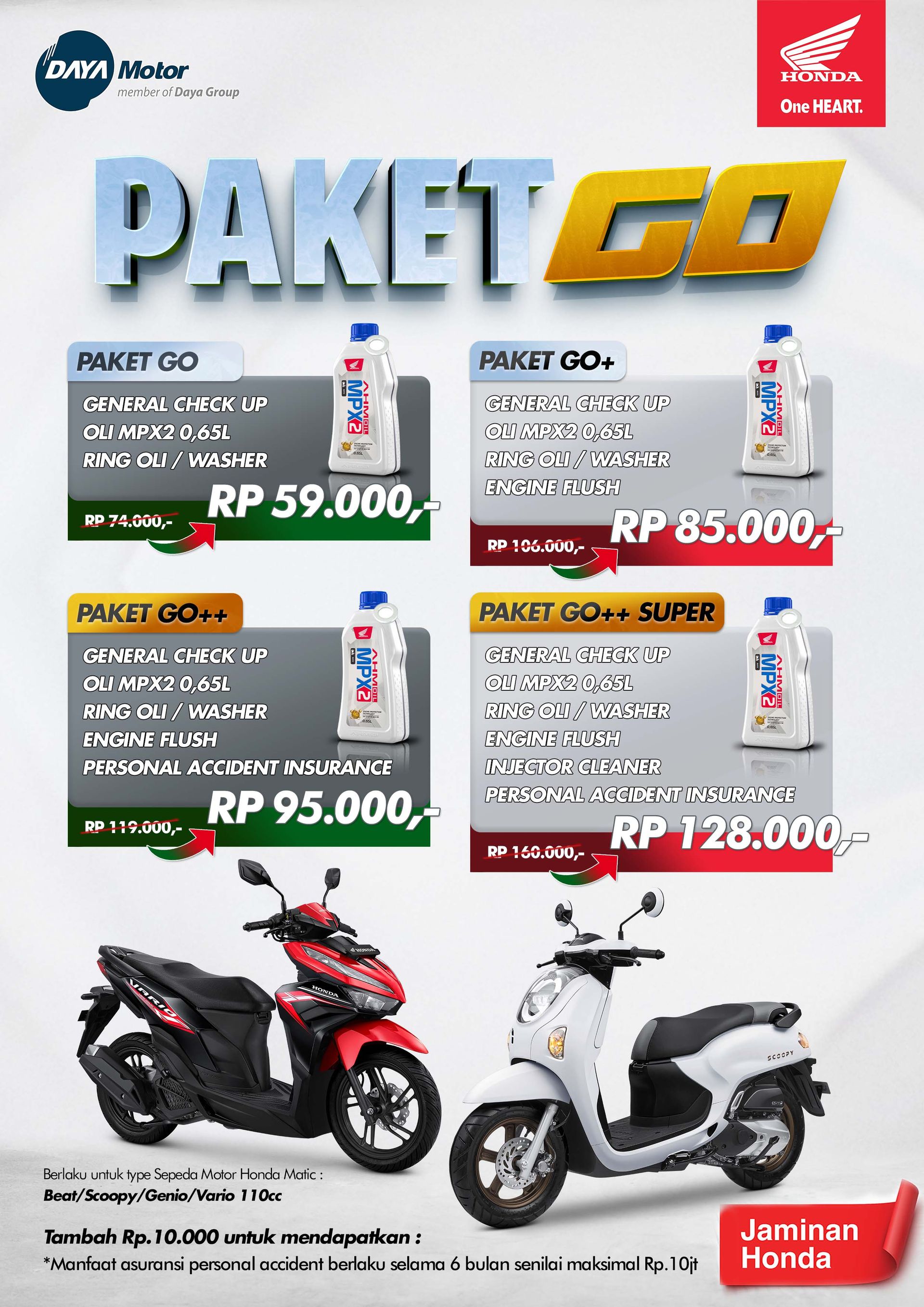 Promo Paket Go | Daya Motor
